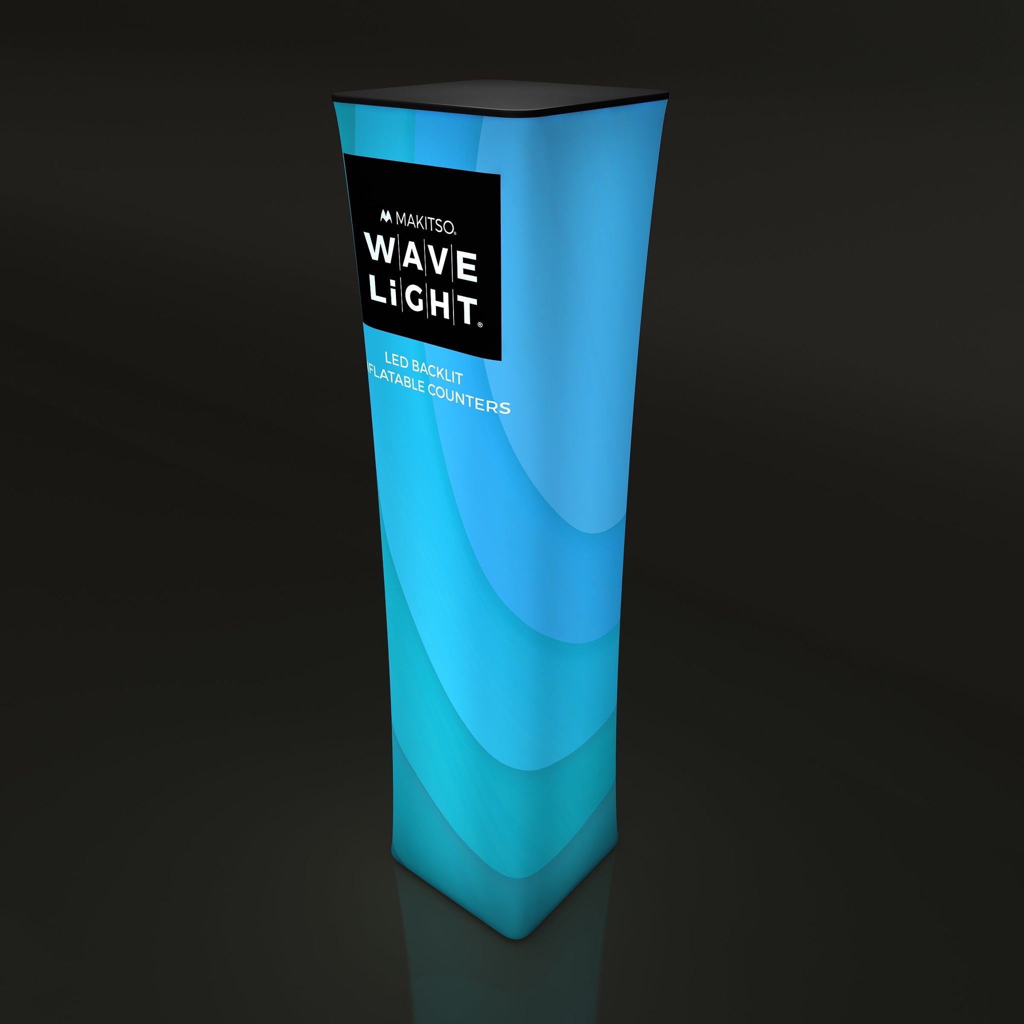 3ft x 3ft x 10.5ft WaveLight® Air Backlit Inflatable – All4Displays
